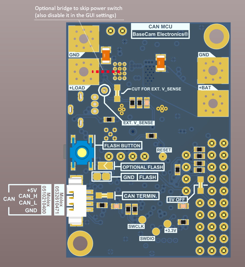 BaseCam SimpleBGC 32-bit CAN_MCU : BaseCam Electronics
